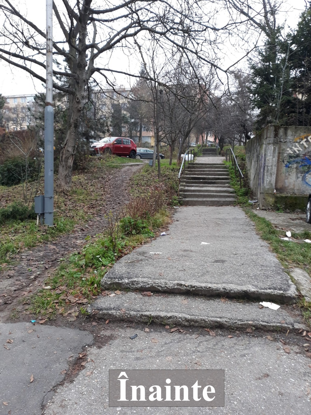 Pitesti: Reabilitarea scărilor publice, strada Făgăraș – prima etapa a ...