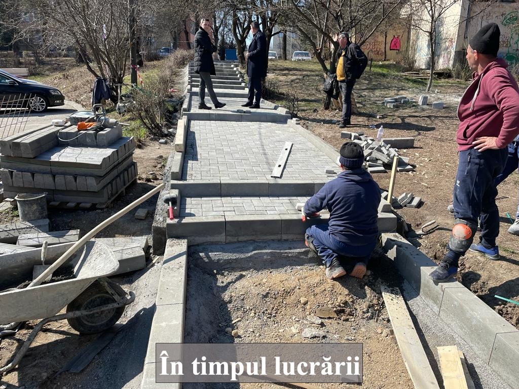 Pitesti: Reabilitarea scărilor publice, strada Făgăraș – prima etapa a ...
