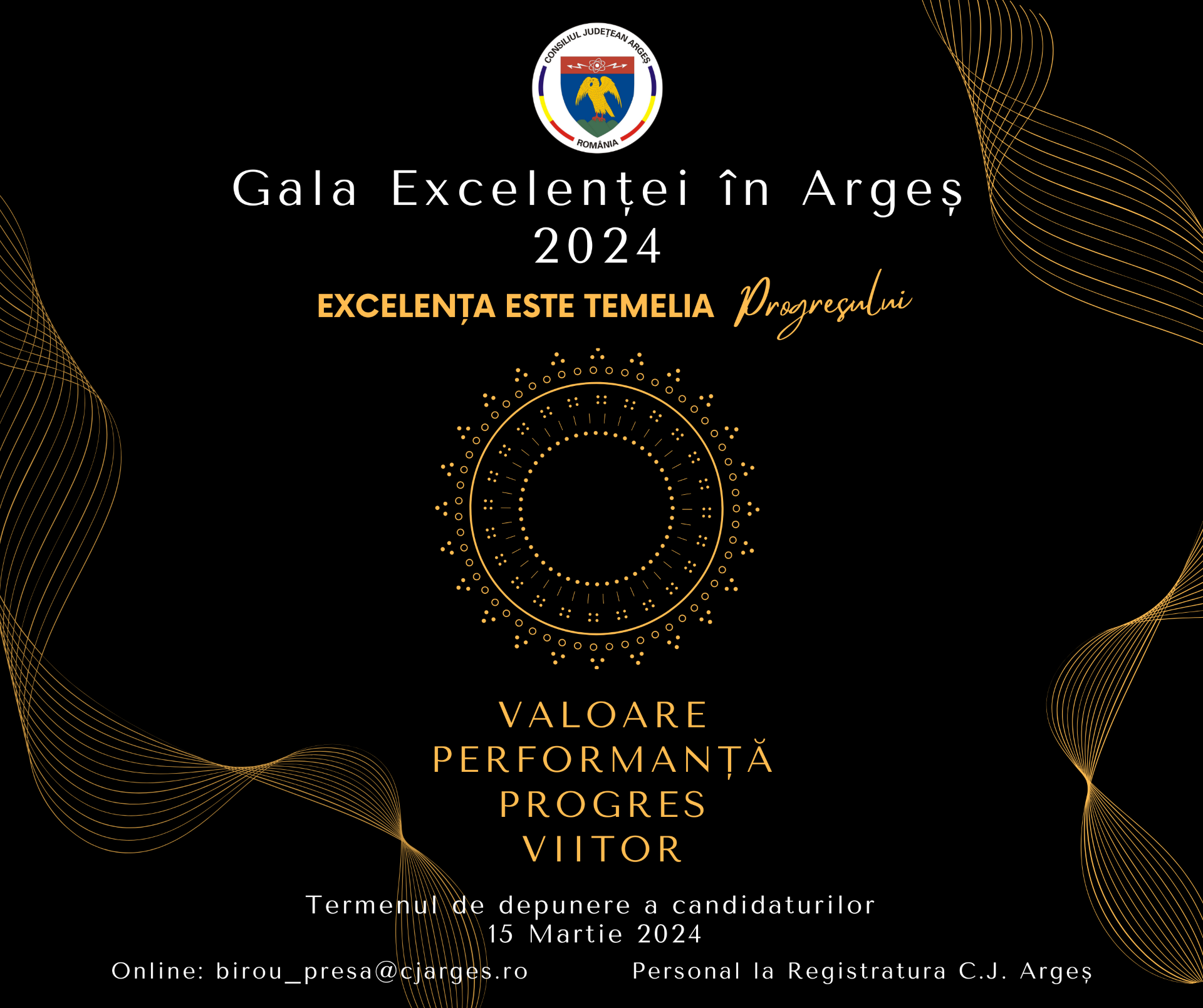 Consiliul Județean Argeș premiază EXCELENȚA! | Ziarul Argesenilor